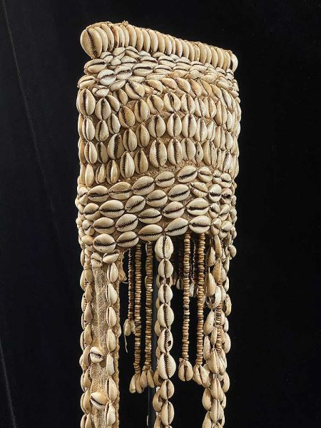 COWRIE SHELL HEADDRESS - Hamill Galleries