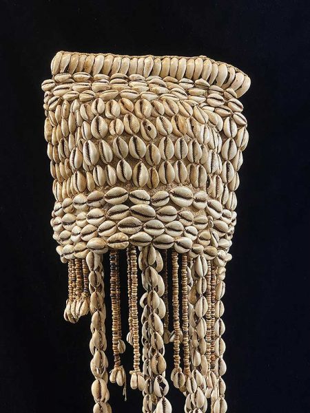 COWRIE SHELL HEADDRESS - Hamill Galleries